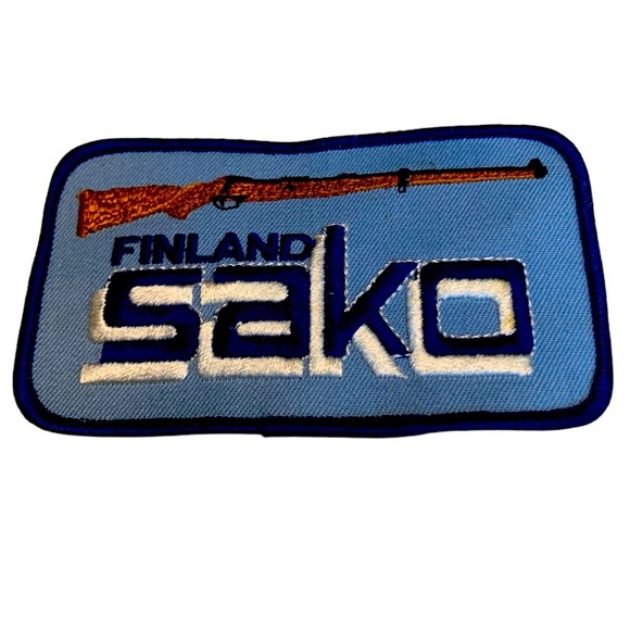 SAKO FINLAND PATCH | Accessories | Vintage Collectable Patch Finland Sako Rifle Patch Rare Find ...
